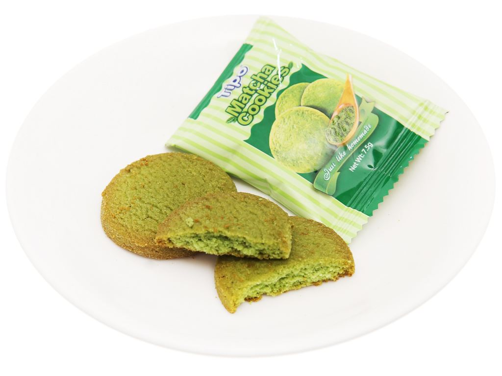 Bánh Tipo matcha cookies 180g/24